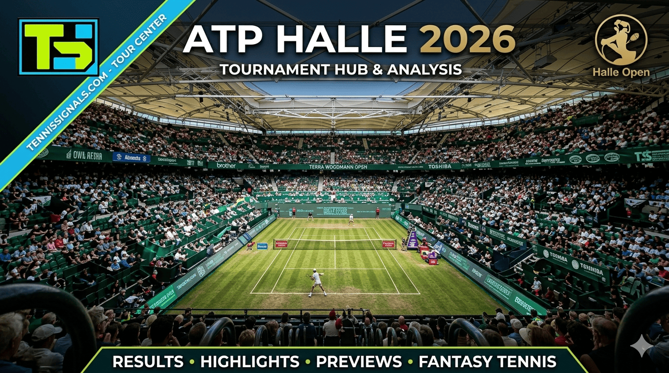 ATP Halle 2026 — Latest News, Match Analysis | TennisSignals
